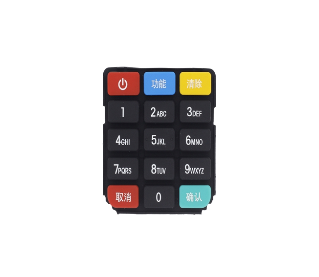 Custom POS Machine Silicone Rubber Keypads | Yuanyi
