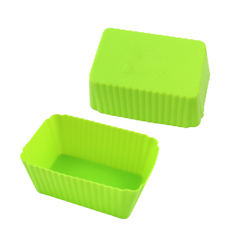 Custom Rectangular Silicone Muffin Cup Mold | Yuanyi